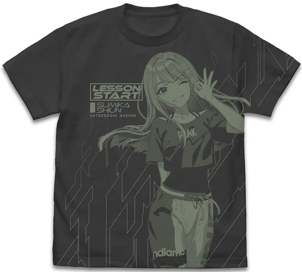 Gakuen Idolmaster - Shiun Sumika All-Print T-shirt (Sumi | Size S)