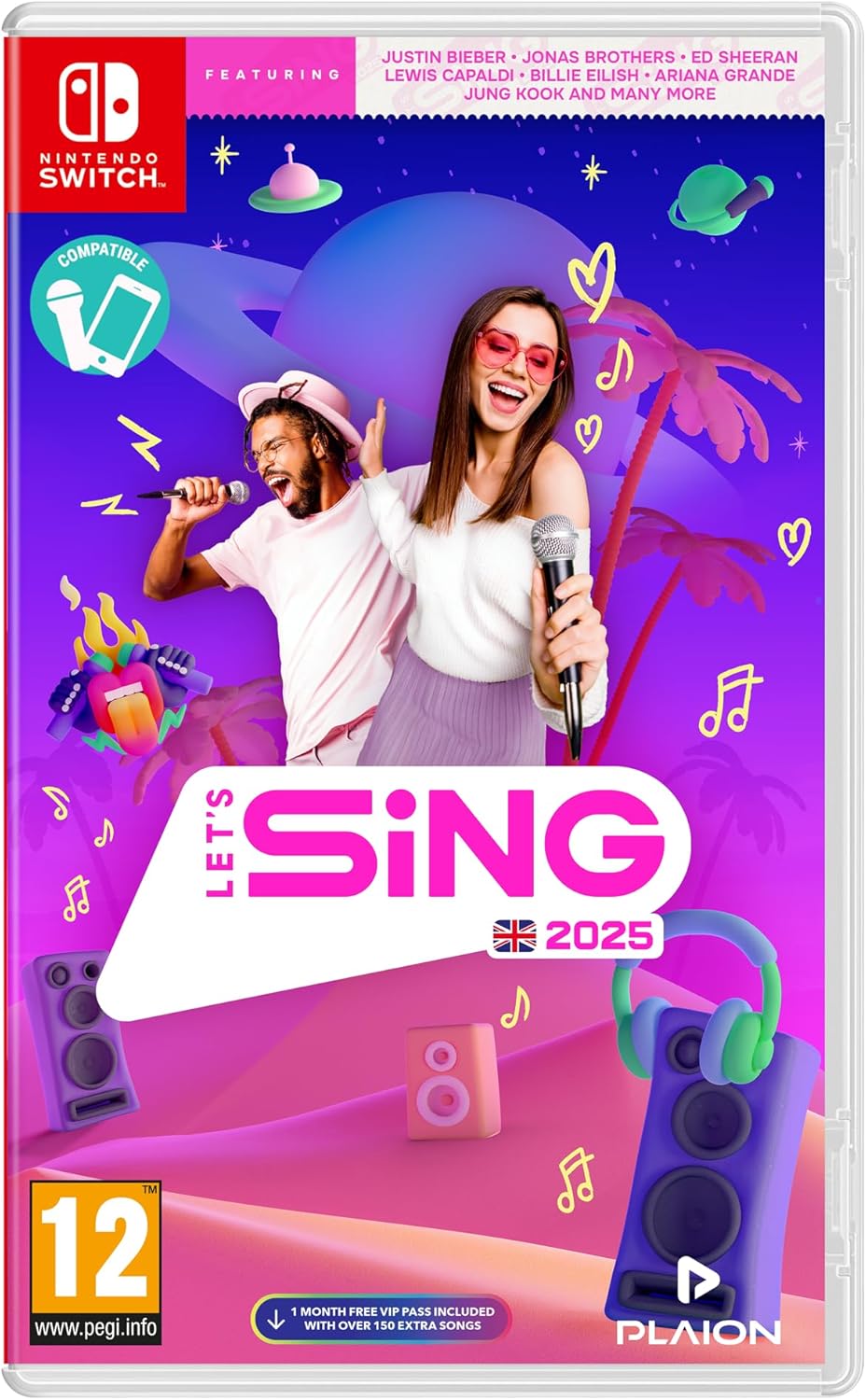 Let's Sing 2025 for Nintendo Switch, Nintendo Switch 2