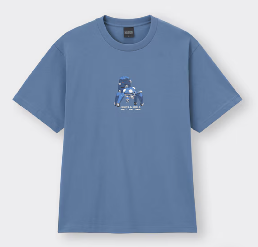 GU Ghost In The Shell S.A.C. - Tachikoma T-Shirt (Blue | Size XXXL)
