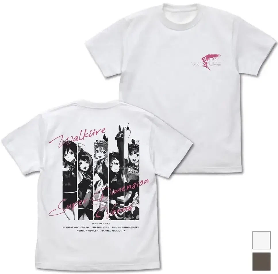 Macross Delta - We're Walkure T-shirt (White | Size S)