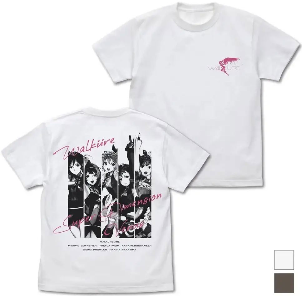 Macross Delta - We're Walkure T-shirt (White | Size XL)