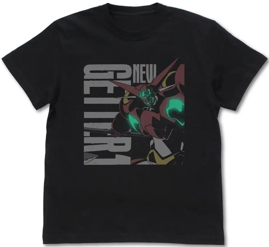 New Getter Robo - New Getter Robo Getter 1 T-shirt (Black | Size XL)