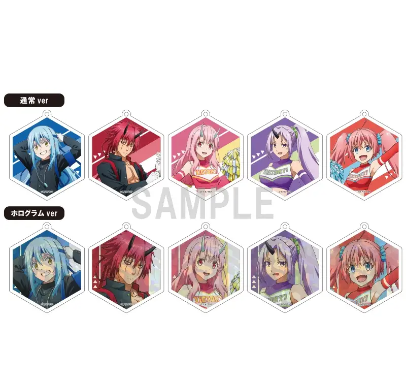 That Time I Got Reincarnated As A Slime Acrylic Key Chain Collection ...