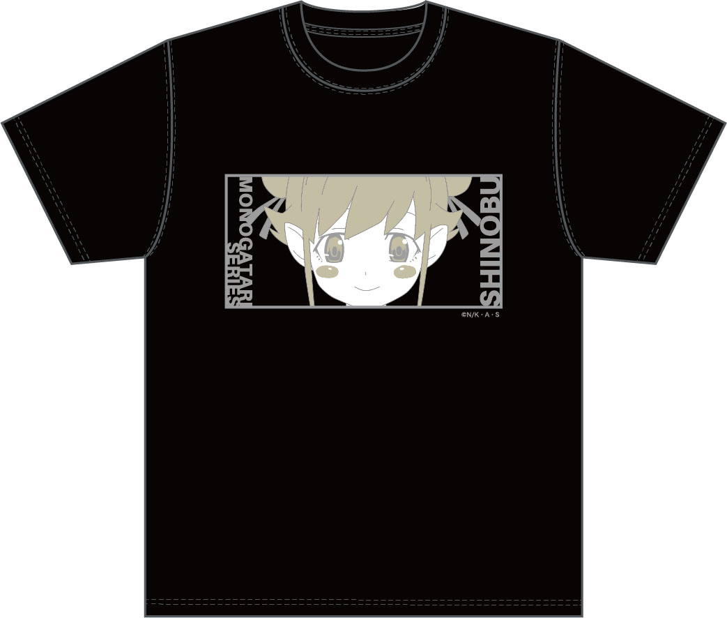 Monogatari Series T-shirt Black