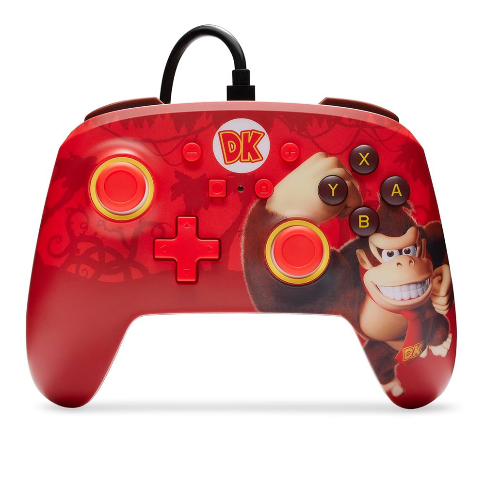 PowerA Enhanced Wired Controller for Nintendo Switch (Donkey Kong Flex ...