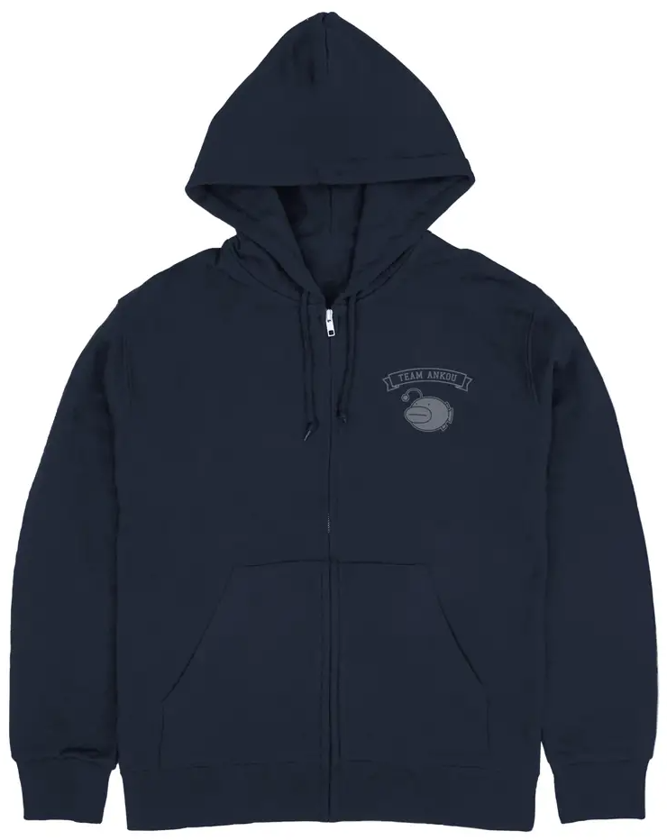Girls Und Panzer Das Finale - Anglerfish Team Zip Hoodie Ver. 2.0 (Navy ...