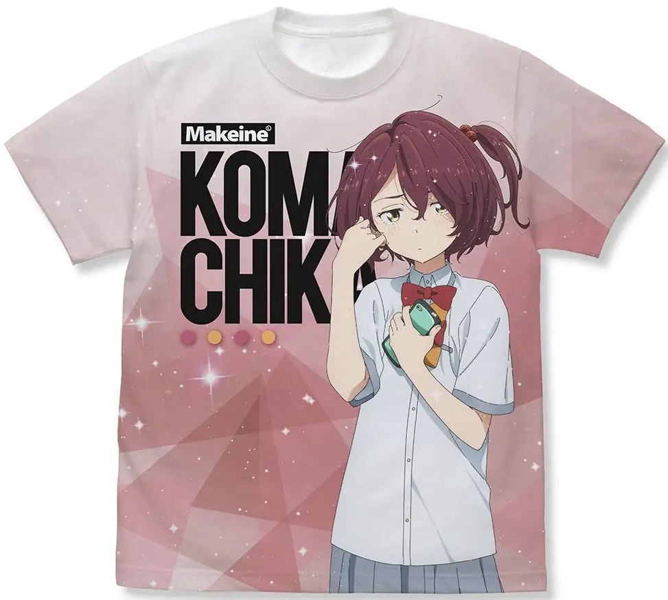 Makeine: Too Many Losing Heroines! - Komari Chika Full Graphic T-shirt ...
