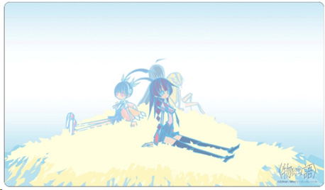 Rubber Desk Mat Collection Monogatari Series Hitagi & Mayoi & Koyomi ...