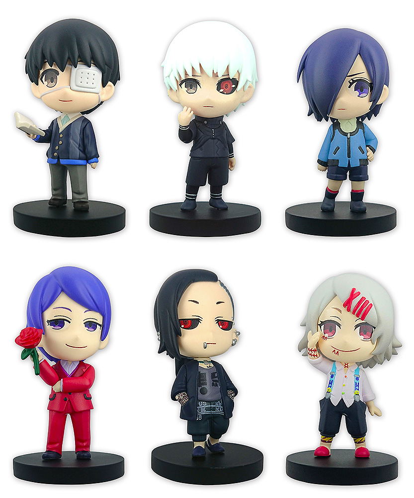 Tokyo Ghoul Miniature Figure Collection (Set of 6 Pieces)