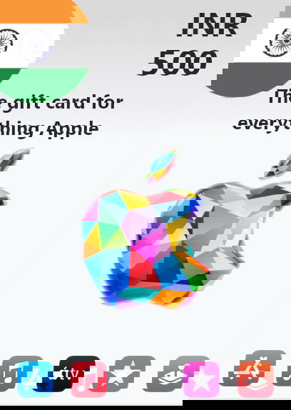 Apple Gift Card 500 INR | India Account digital