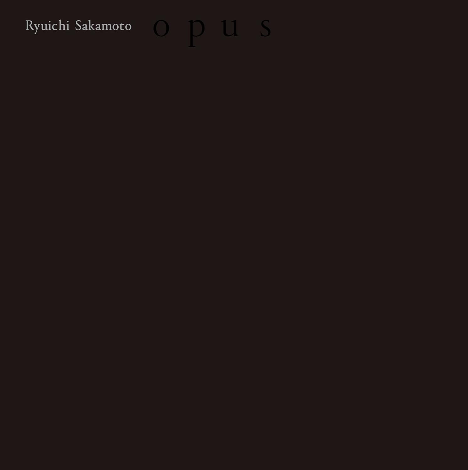 Opus [Limited Edition] (Vinyl) (Ryuichi Sakamoto)