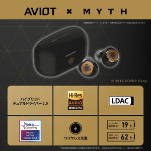 Aviot x Hololive English Myth Wireless Earphones