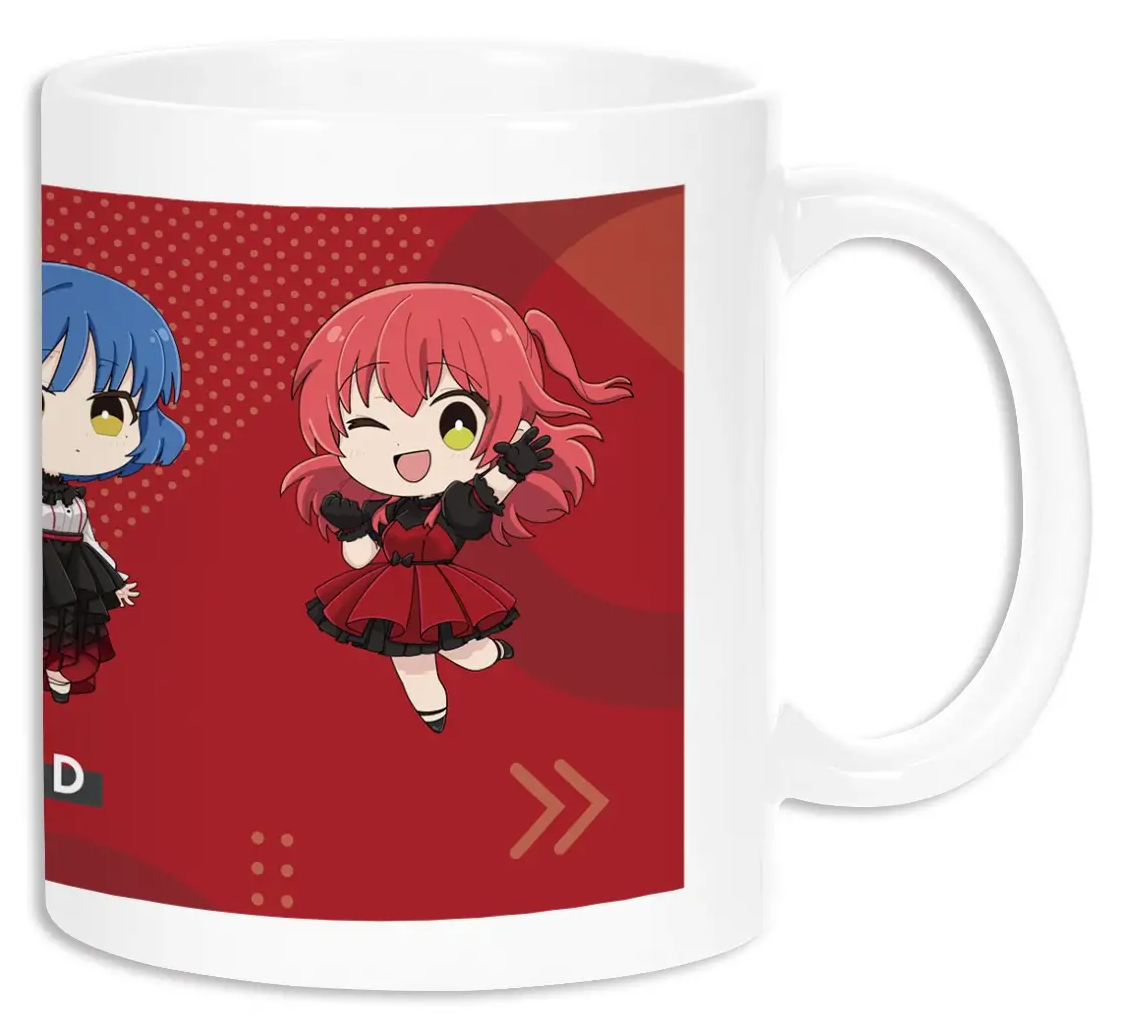 Bocchi The Rock! Kessoku Band Chibi Chara Red Dress Ver. Mug