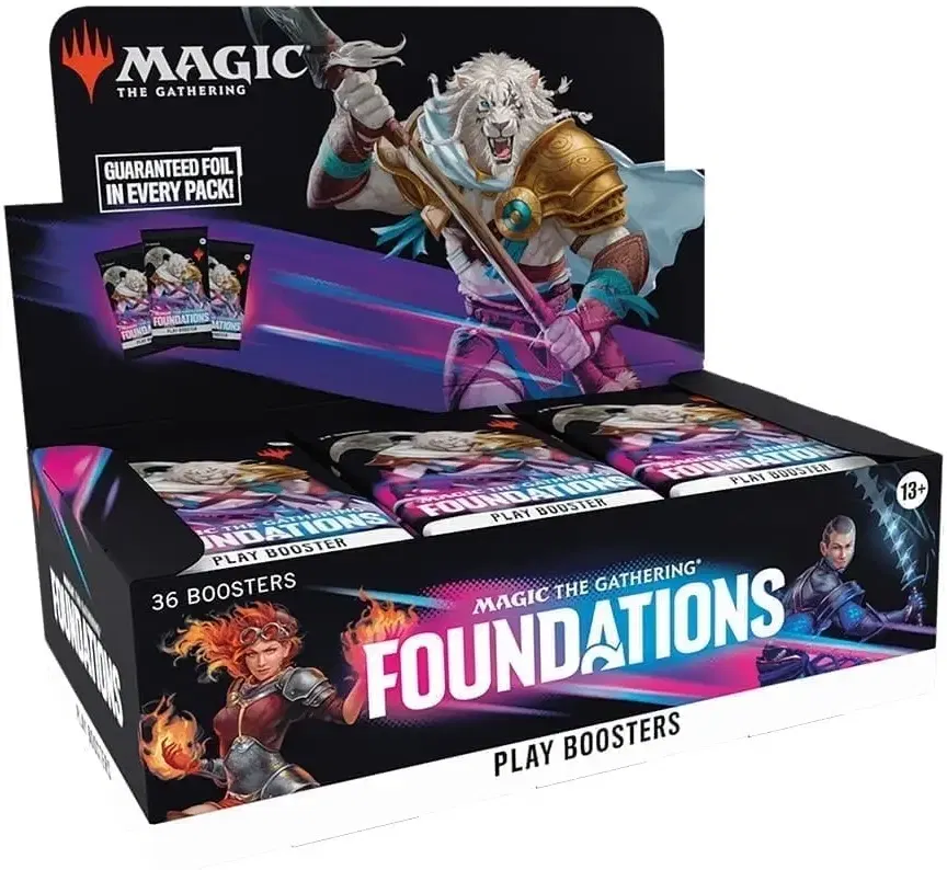 Magic: The Gathering Foundations Play Booster (English Ver.) (Set of 36 ...