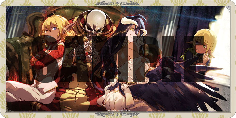 Overlord So-bin Illustration Multi Play Rubber Mat March