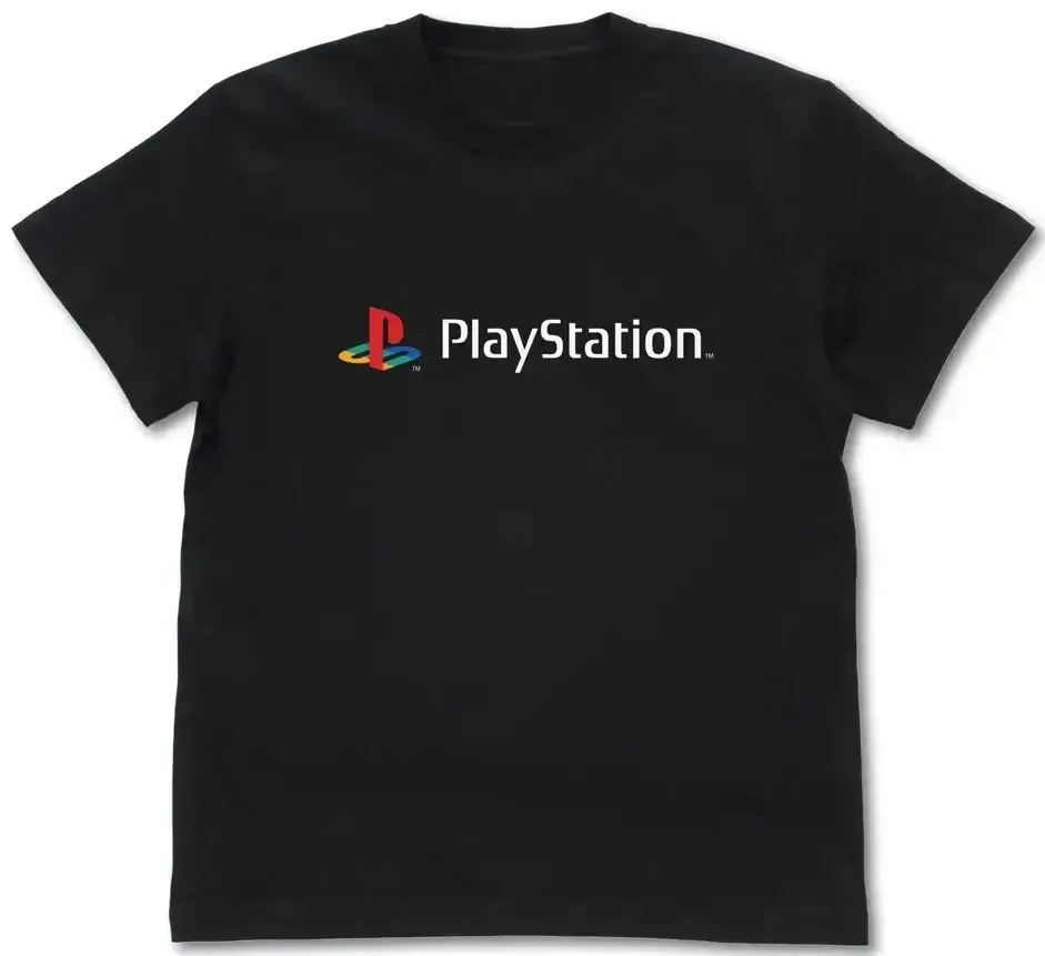 PlayStation - T-shirt For PlayStation Heritage Ver. (Black | Size XL)