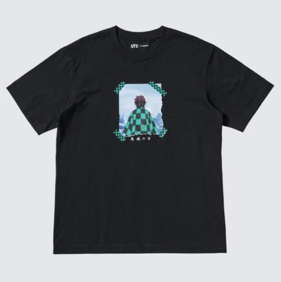 UT Archive Demon Slayer Graphic T-Shirt (Black | Size XXL)