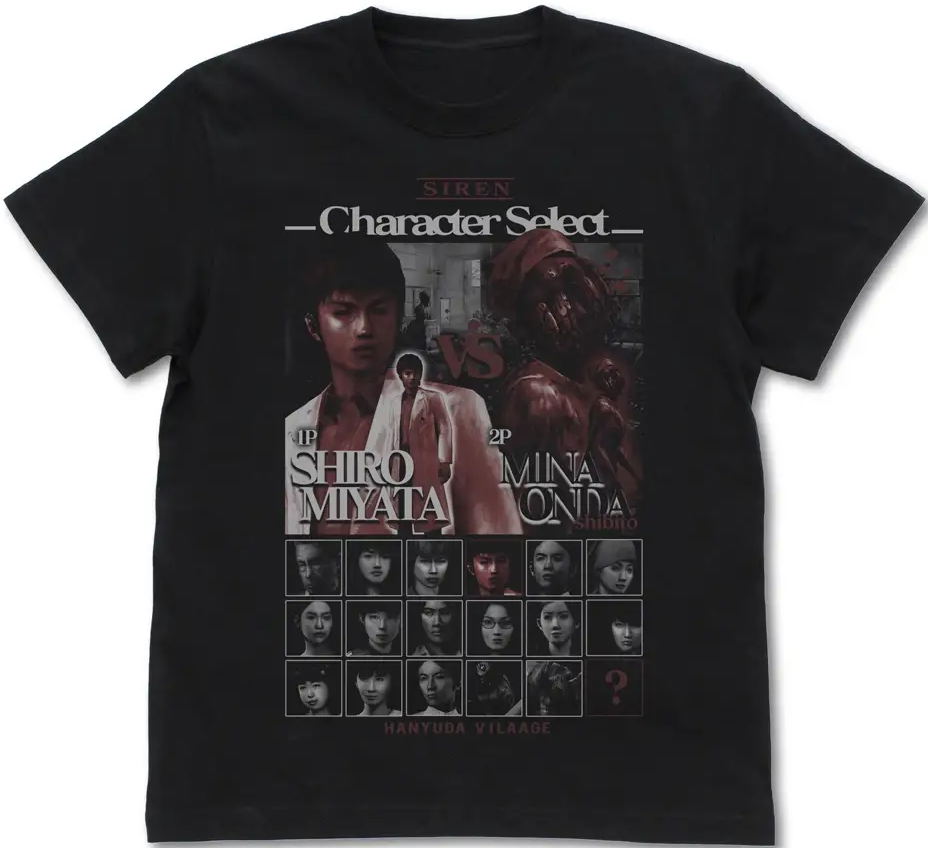 Siren - Siren Character Select T-shirt (Black | Size XL)