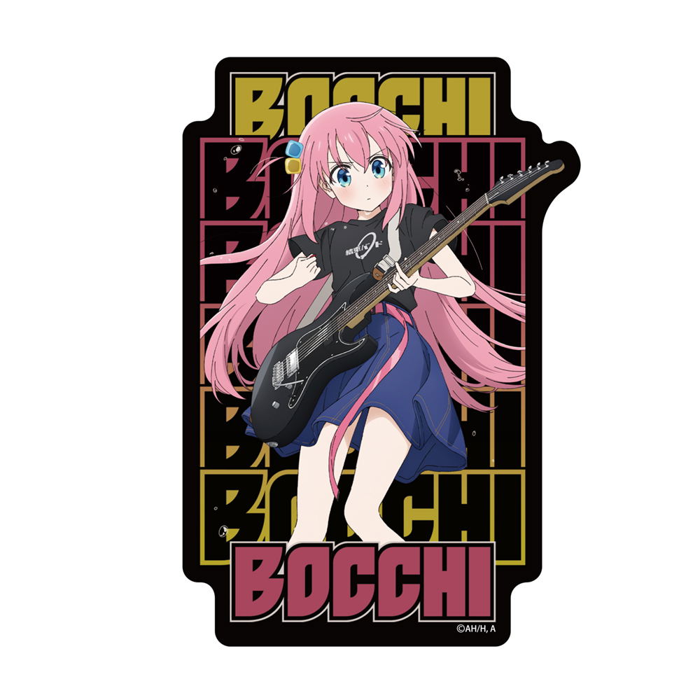 Bocchi The Rock! Hitori Goto Outdoor Sticker Playing The Guitar Ver.