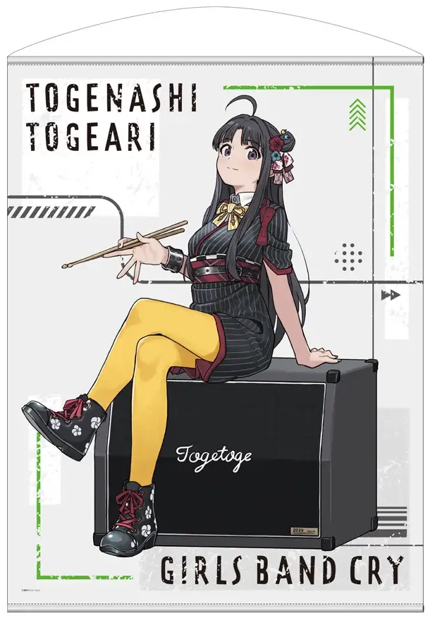 Girls Band Cry - Original Illustration Of Subaru Awa 100cm Tapestry ...