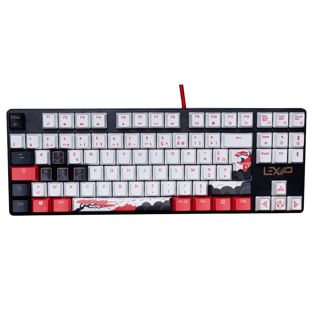 Lexip x Assassin's Creed Shadows Wired Keyboard for PC