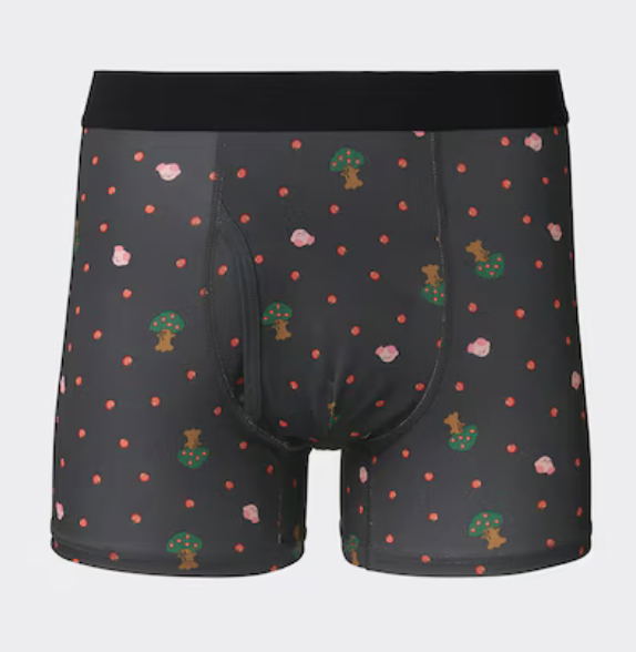 GU Kirby Whispy Woods Boxer Briefs (Dark Gray | Size L)