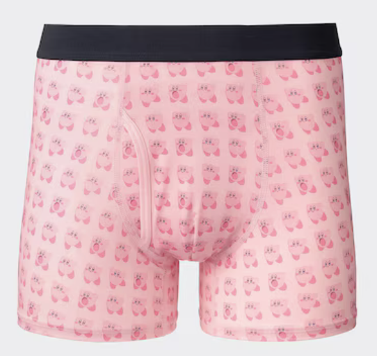 GU Kirby Kirby Boxer Briefs (Pink | Size L)