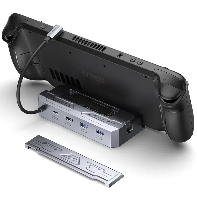 JSAUX 6-in-1 Docking Station with M.2 SSD Enclosure