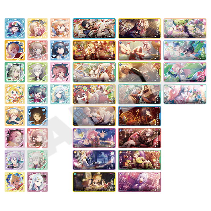 Project Sekai Colorful Stage! Feat. Hatsune Miku Memorial Sticker Collection Vol. 3 B (40 Types ...