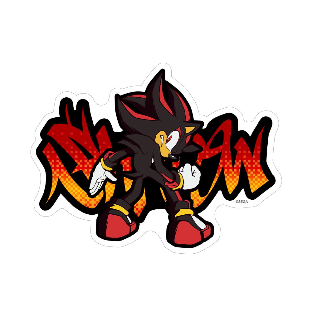Sonic The Hedgehog Shadow Outdoor Sticker