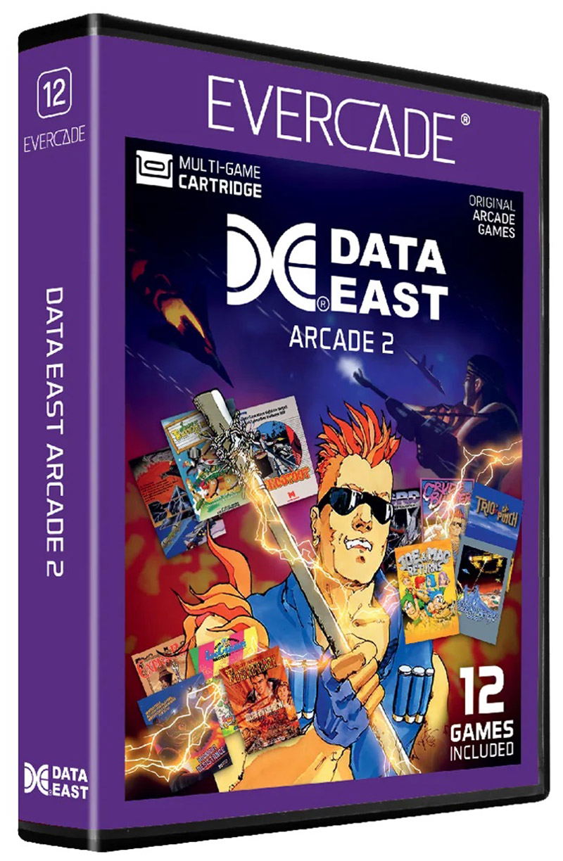 Evercade Data East Arcade 2 for Evercade