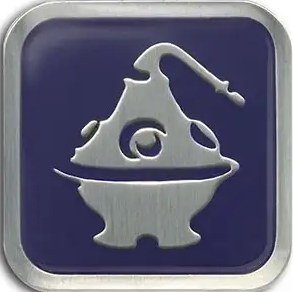 Final Fantasy XIV Class Icon Pin Badge: Alchemist (Re-run)