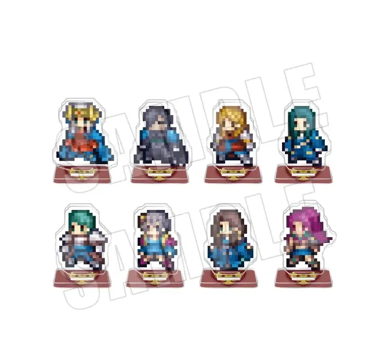 Fire Emblem: Three Houses Dot Acrylic Figure Collection Vol. 5 (Set of ...