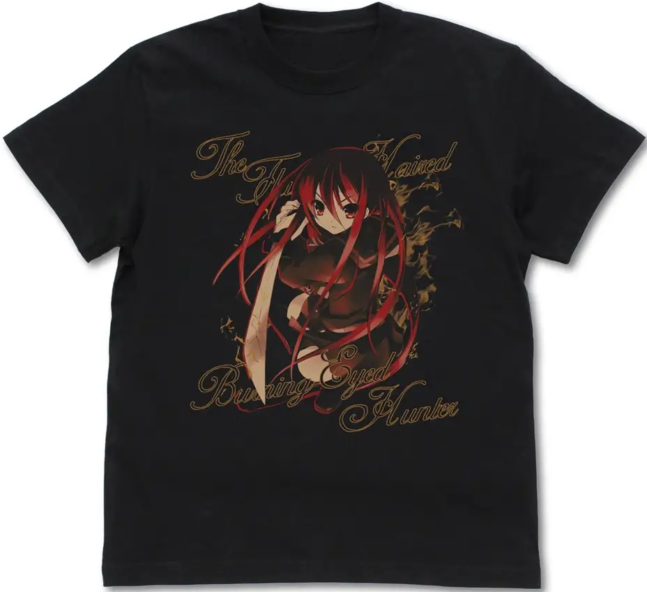 Shakugan No Shana - Original Shana T-shirt, Flame Hair, Burning Eyes ...