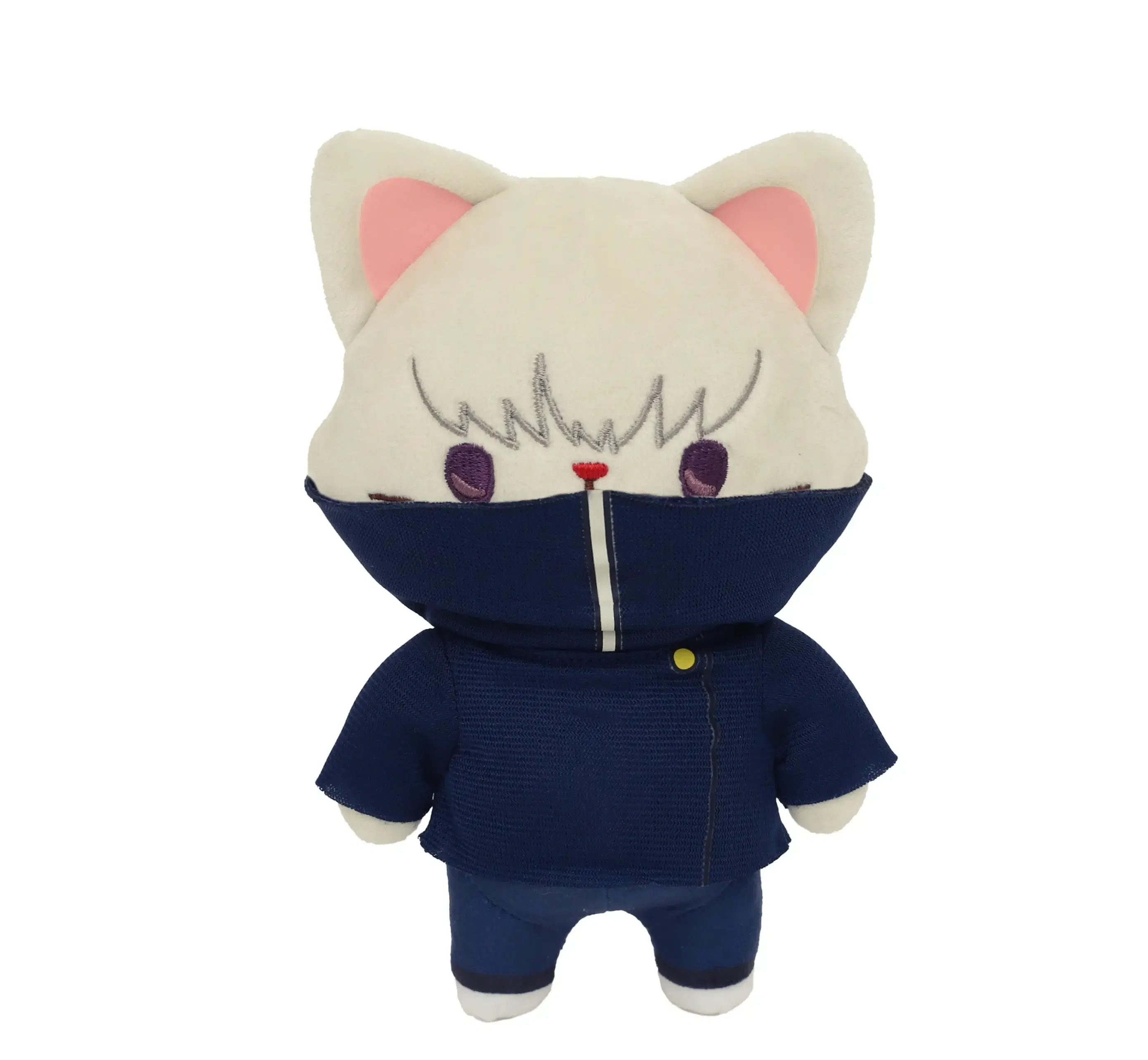 Jujutsu Kaisen WithCAT Plush Key Chain With Eye Mask Inumaki Toge