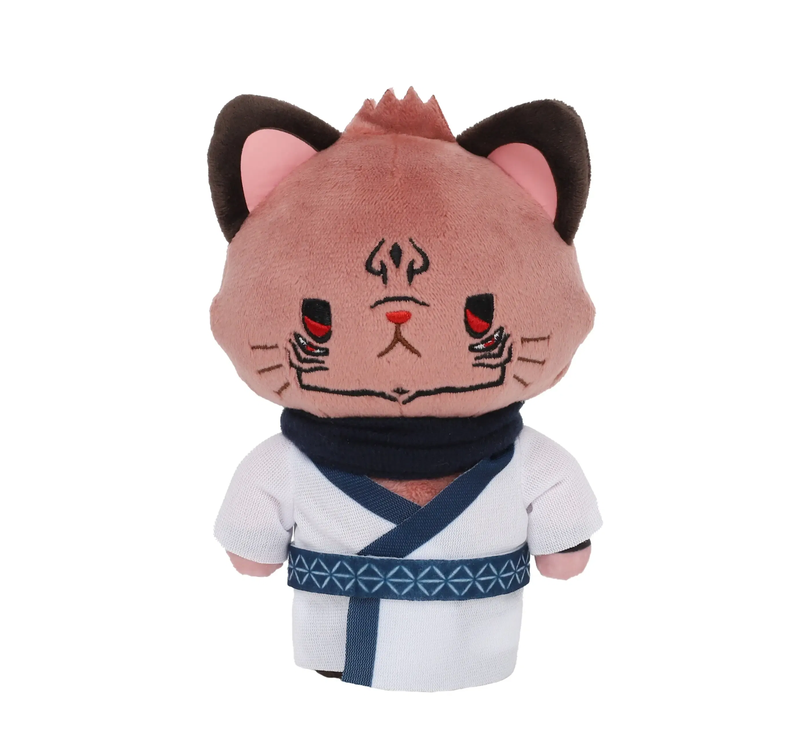 Jujutsu Kaisen WithCAT Plush Key Chain With Eye Mask Sukuna