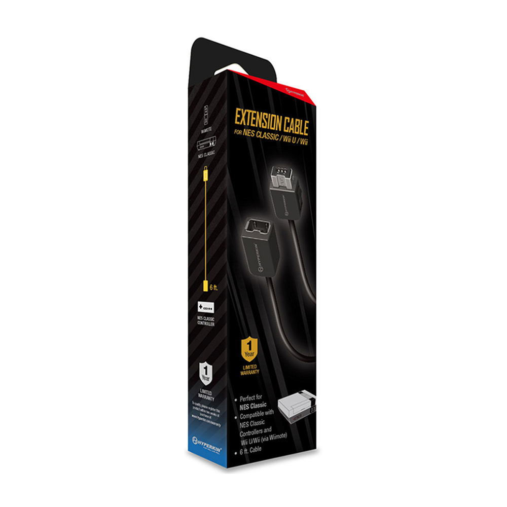 Hyperkin Extension Cable for NES (6 ft) for Famicom / NES