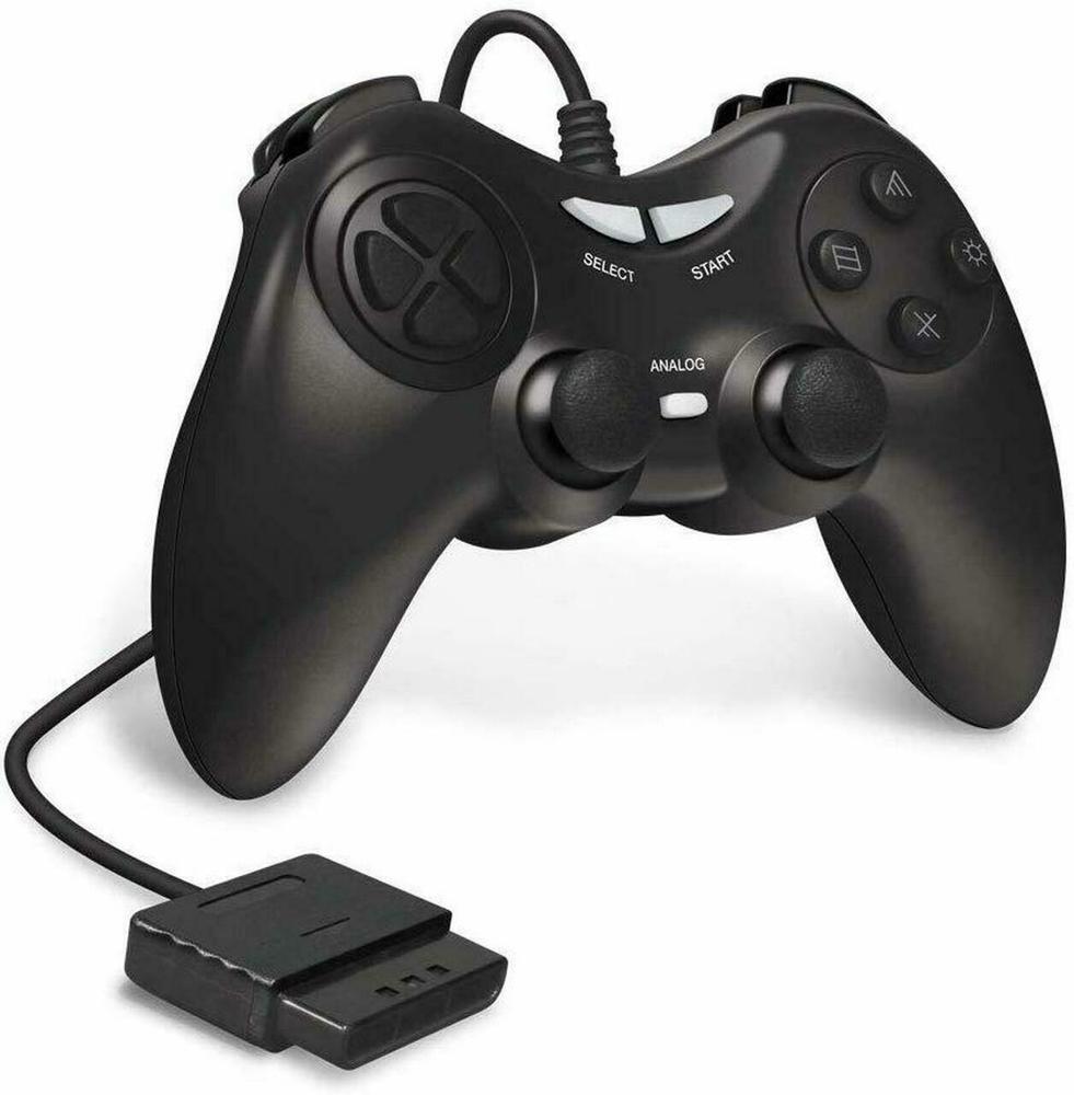 Armor3 Wired Controller for PlayStation 2 (Black) for PlayStation 2
