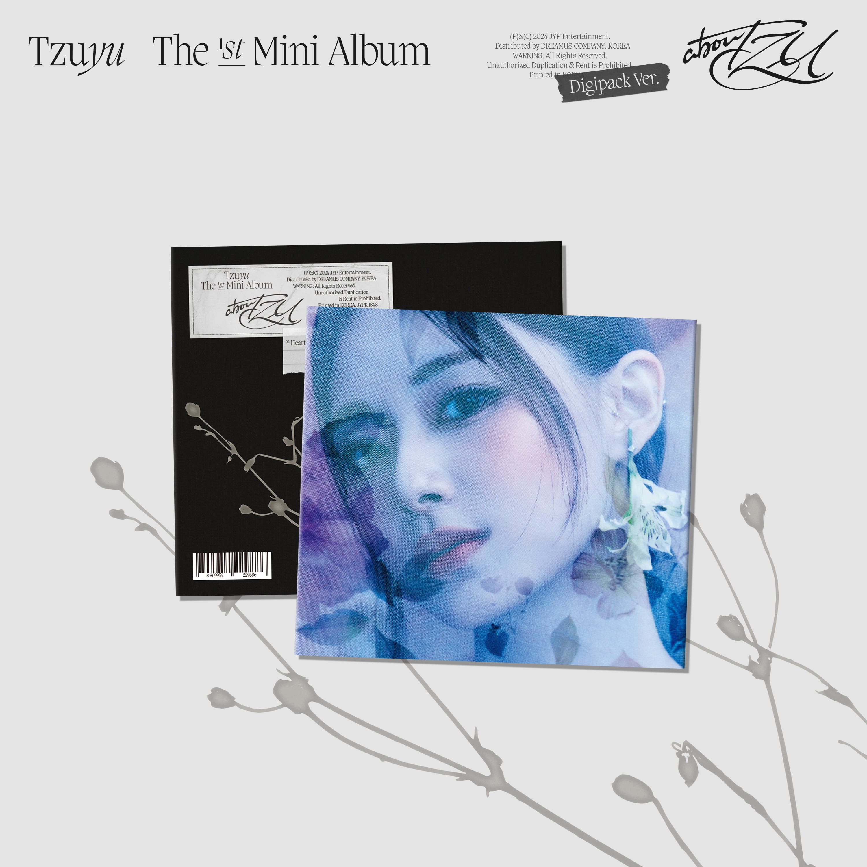 Tzuyu (TWICE) - THE 1st Mini Album [abouTZU] (Digipack ver.) (Twice)