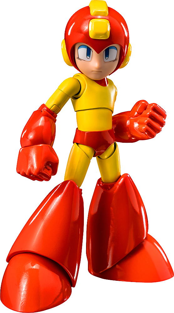 Mega Man Non Scale Pre-Painted Action Figure: MDLX Mega Man Fire Storm