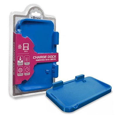 Tomee Charge Dock for Nintendo 3DS XL (Blue) for New Nintendo 3DS LL / XL