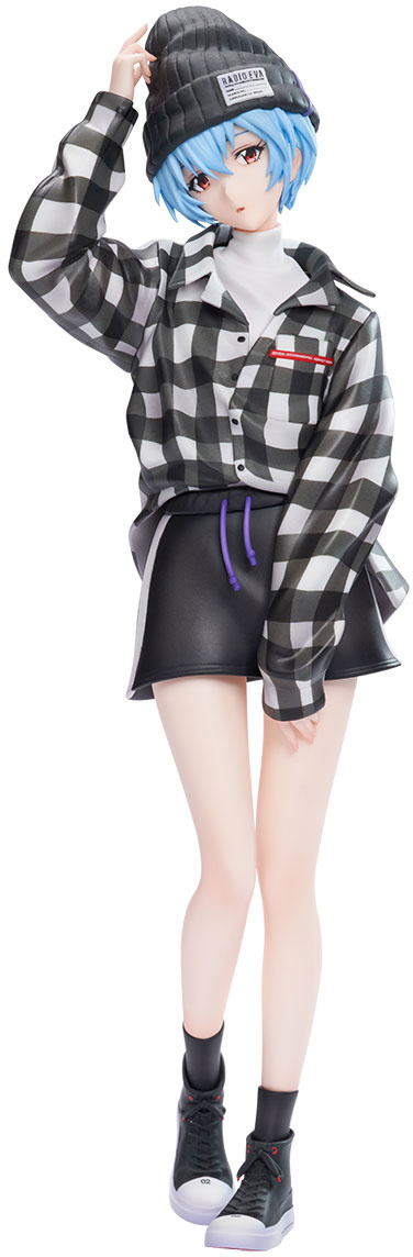 Evangelion (Radio Eva) 1/7 Scale Pre-Painted Figure: Ayanami Rei Ver ...