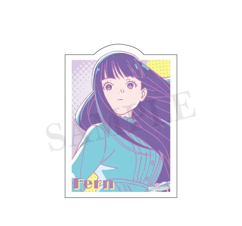 Frieren: Beyond Journey's End Die-cut Sticker Retro Pop Style A Fern