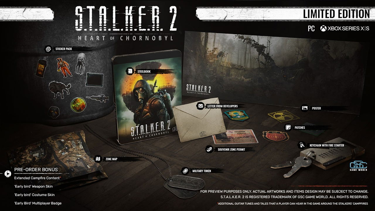 S.T.A.L.K.E.R. 2: Heart of Chernobyl [Limited Edition] (Multi-Language ...