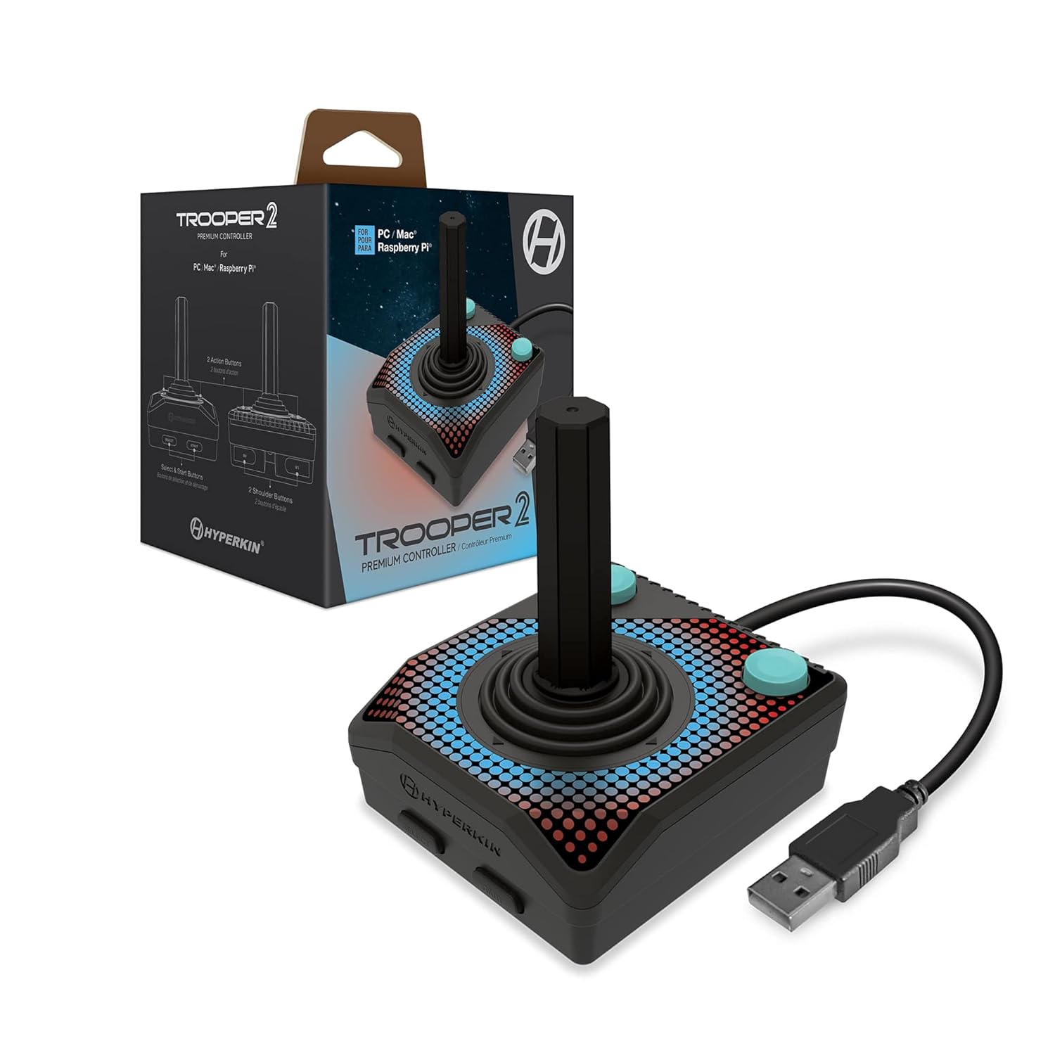 Hyperkin Trooper 2 Premium Controller for PC / MAC for PC & Mac