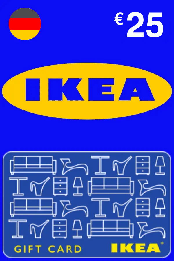 IKEA Gift Cards 25 EUR | Germany Account digital