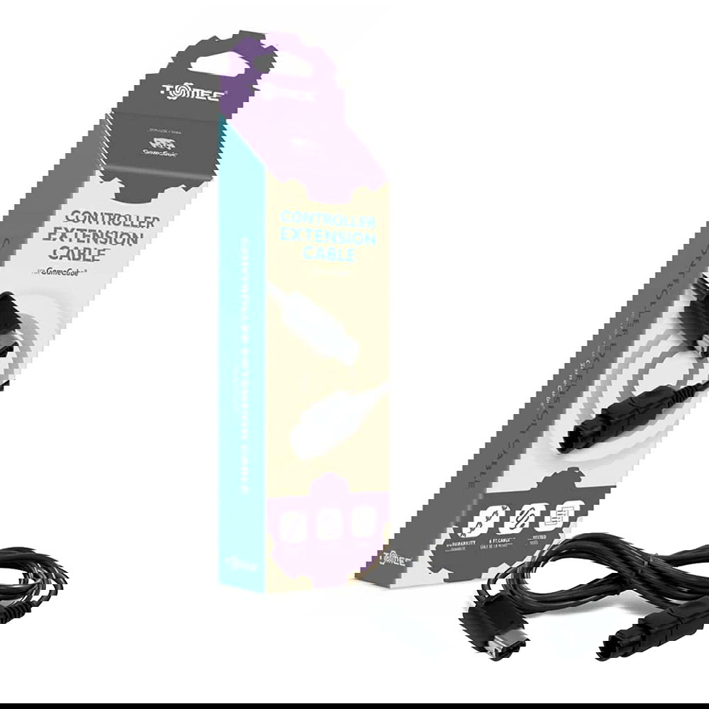 Tomee 6 ft Extension Cable for GameCube / Wii for GameCube, Nintendo Wii