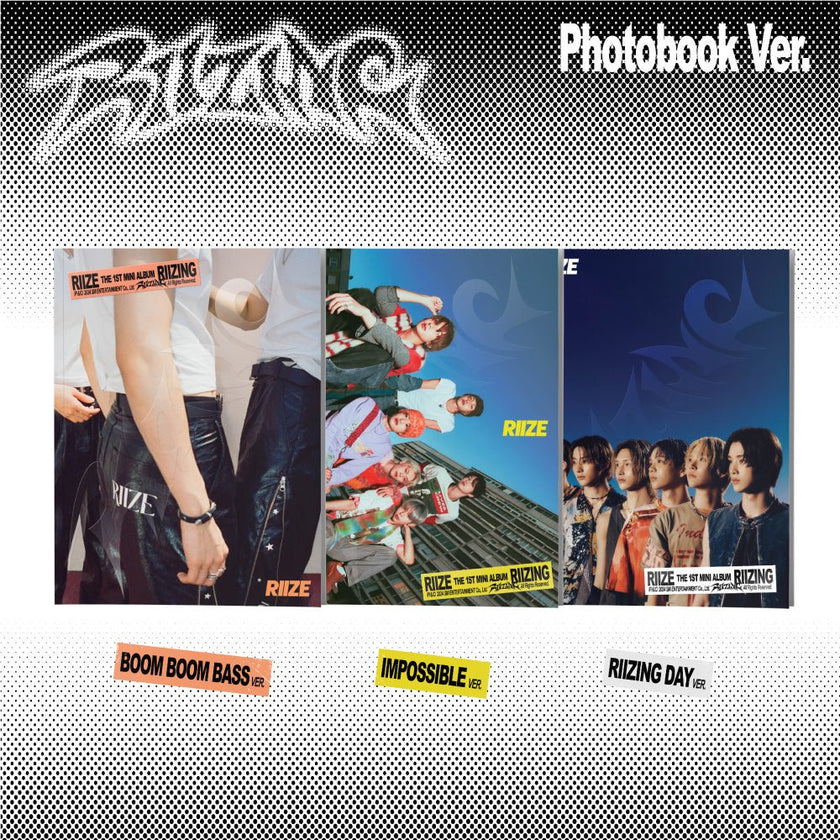 RIIZE - 1st Mini Album [RIIZING] Photo Book Ver. (RIIZE)