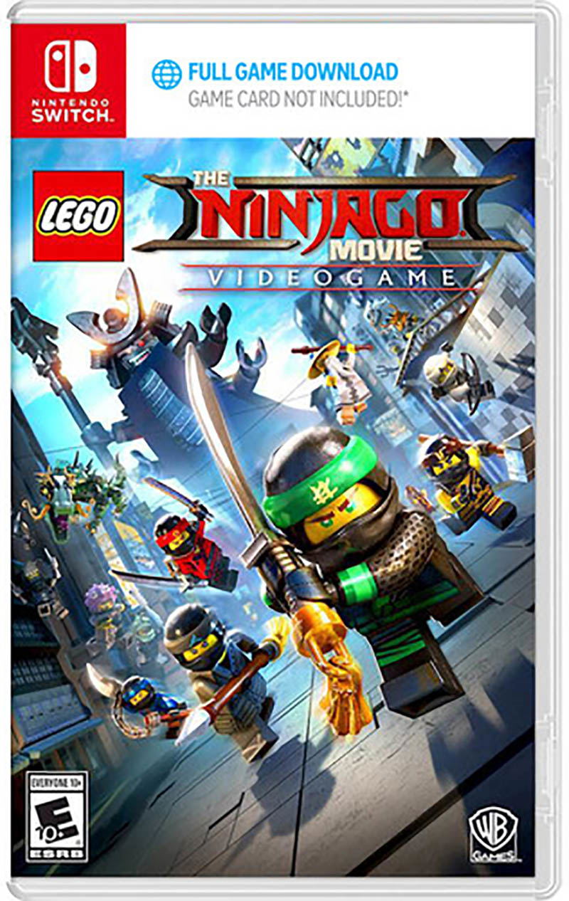 The LEGO NINJAGO Movie Video Game (Code in a box) for Nintendo Switch ...