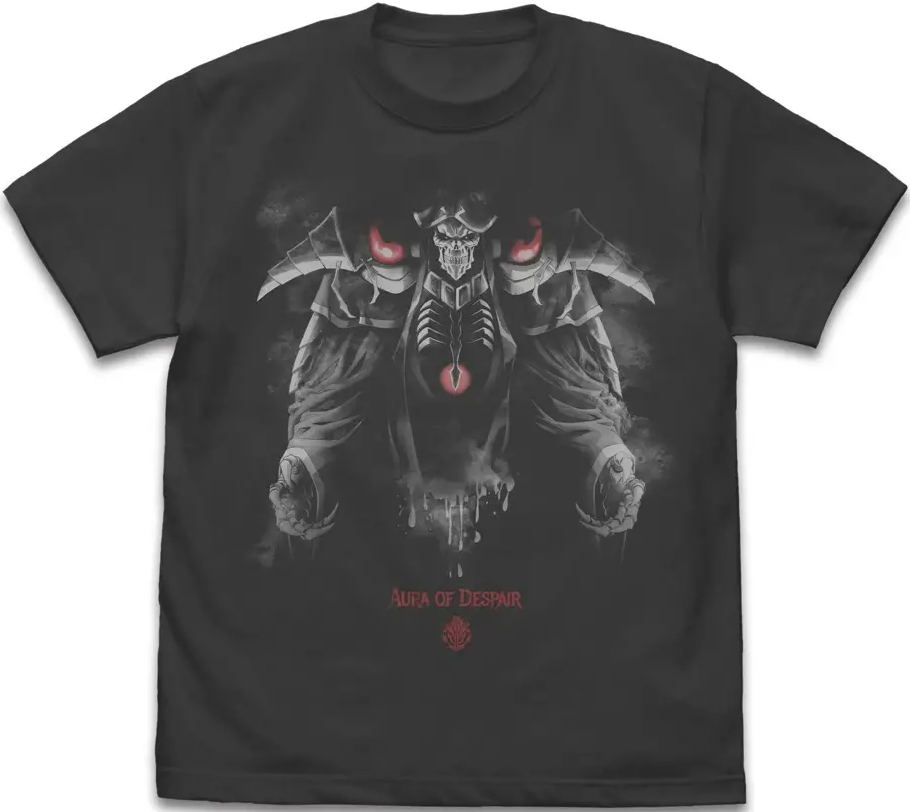 Overlord: The Sacred Kingdom - Ainz T-shirt Aura Of Despair Ver. (Sumi ...